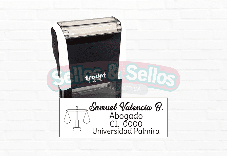 Sellos personalizados para abogados – Sellos y Sellos