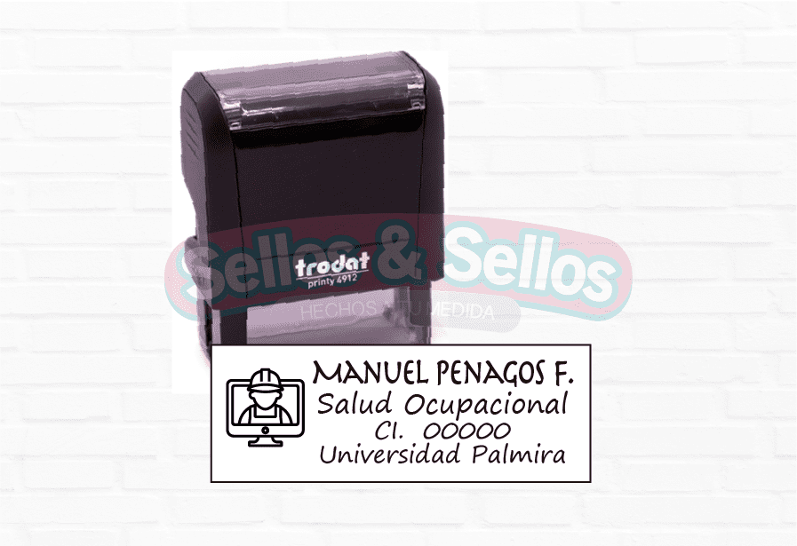 Sellos Prsonalizados Médicos de Salud Ocupacional – Sellos y Sellos