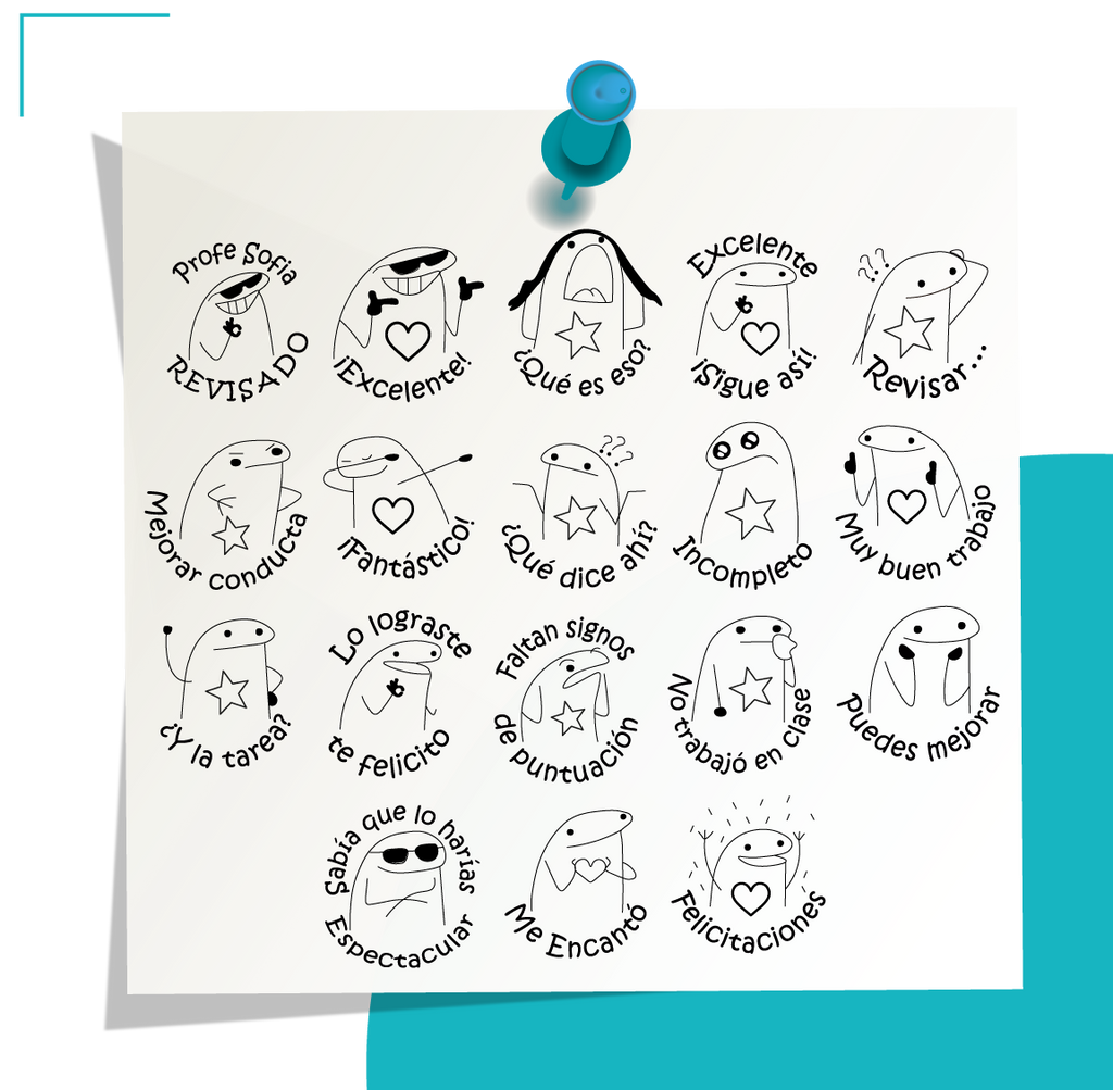 Sellos Motivacionales para Calificar – Sellos y Sellos